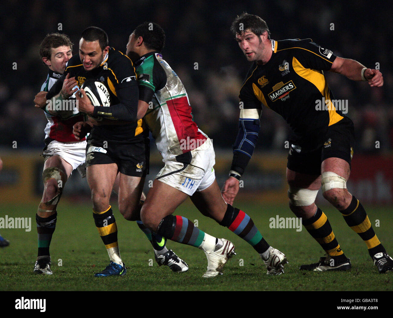 London wasps riki flutey harlequins nick evans jordan turner hall hi ...