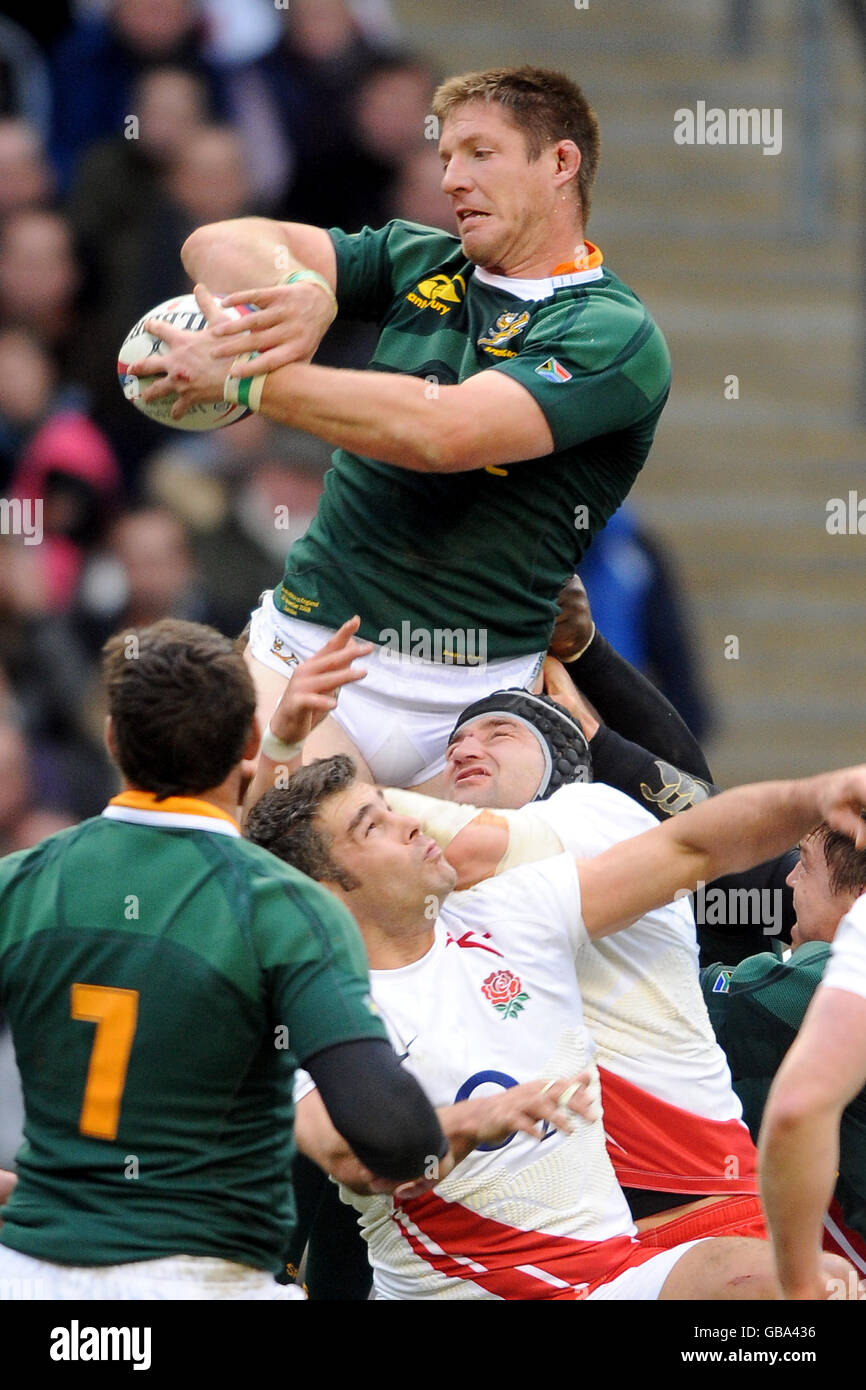 Rugby Union - Investec Challenge Series 2008 - England v South Africa ...