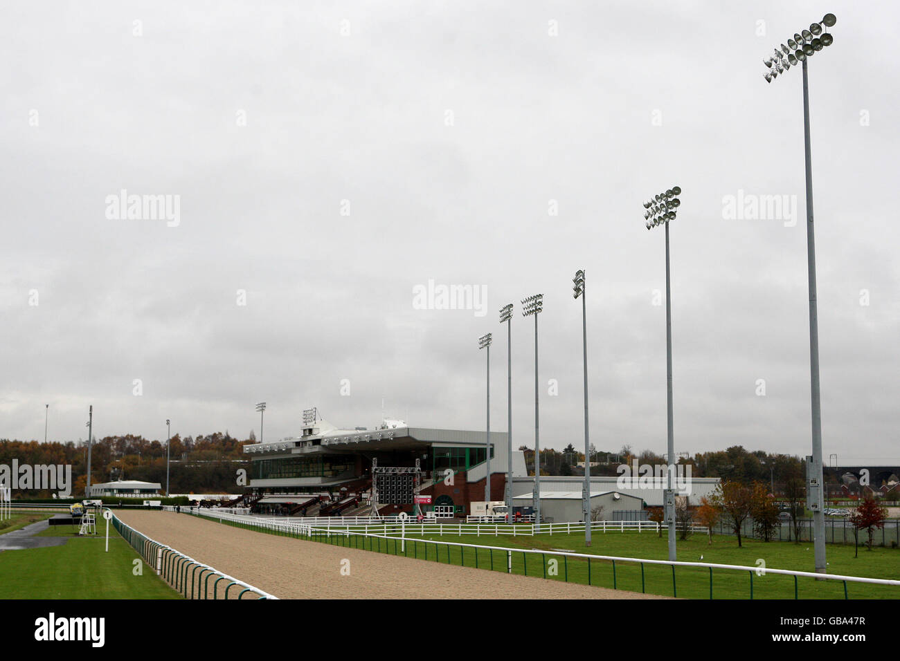 Horse Racing - Wolverhampton Racecourse Stock Photo - Alamy