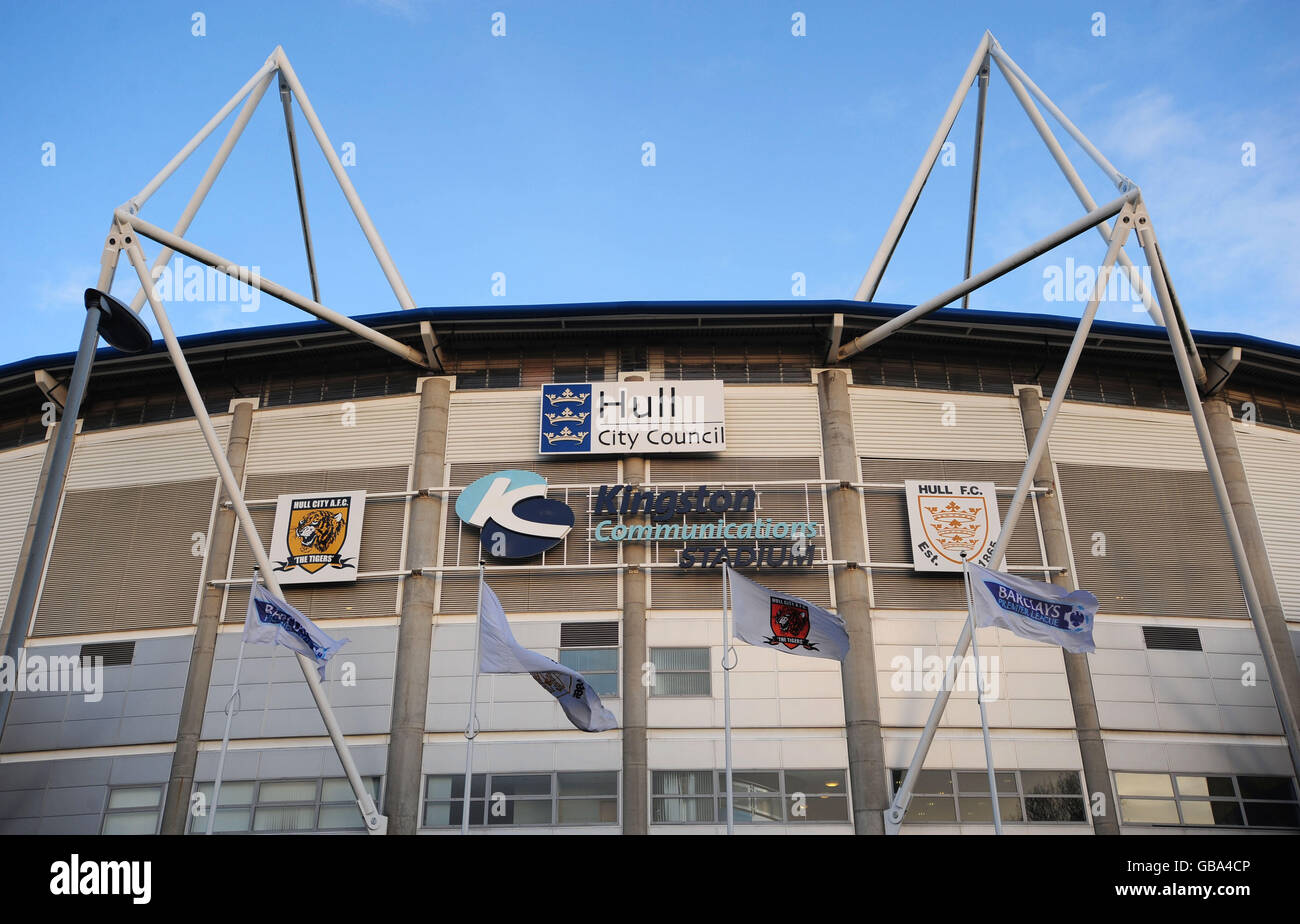 Soccer - KC Stadium - Hull. A general view of Hull FC's, KC Stadium ...