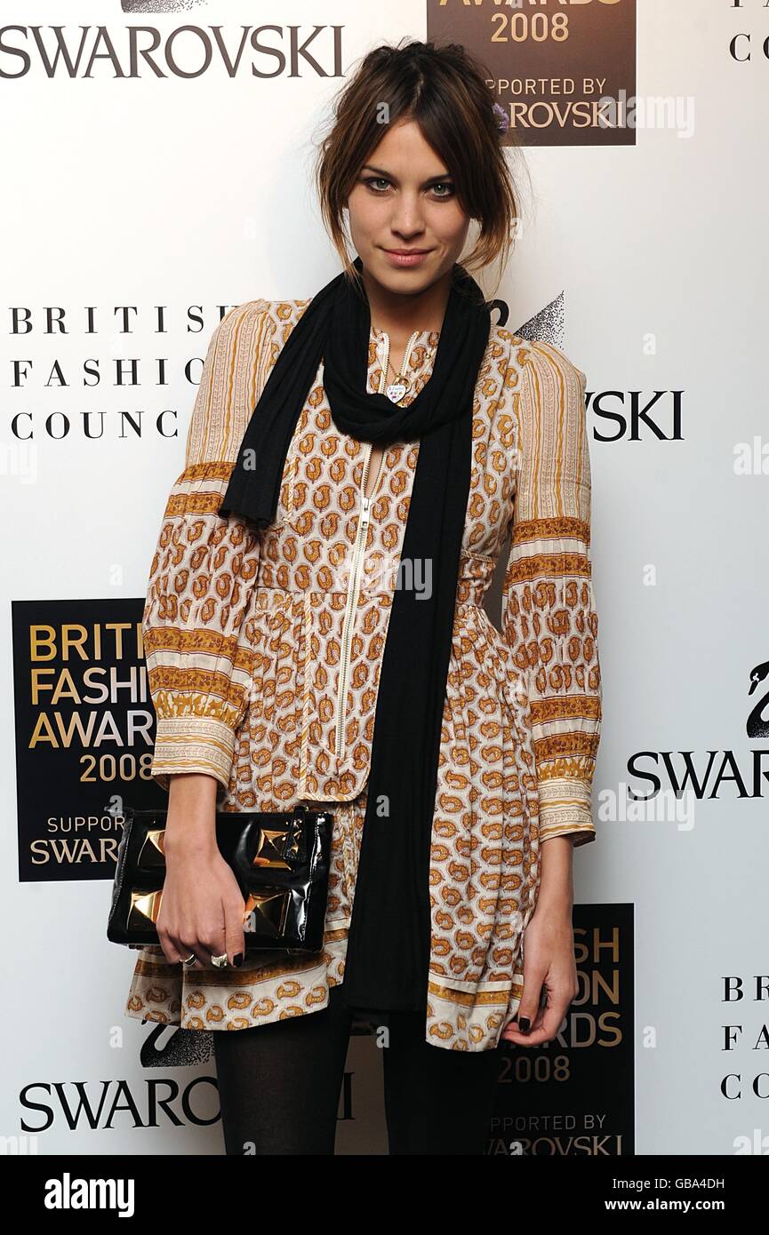 The British Fashion Awards 2008 - London Stock Photo - Alamy