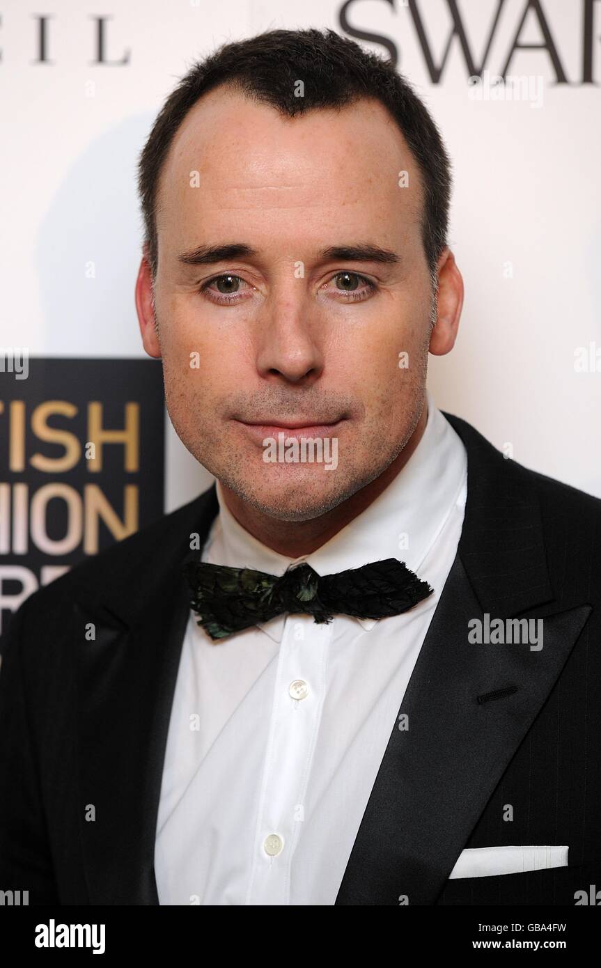 David Furnish arrives for the 2008 British Fashion Awards at the Royal ...