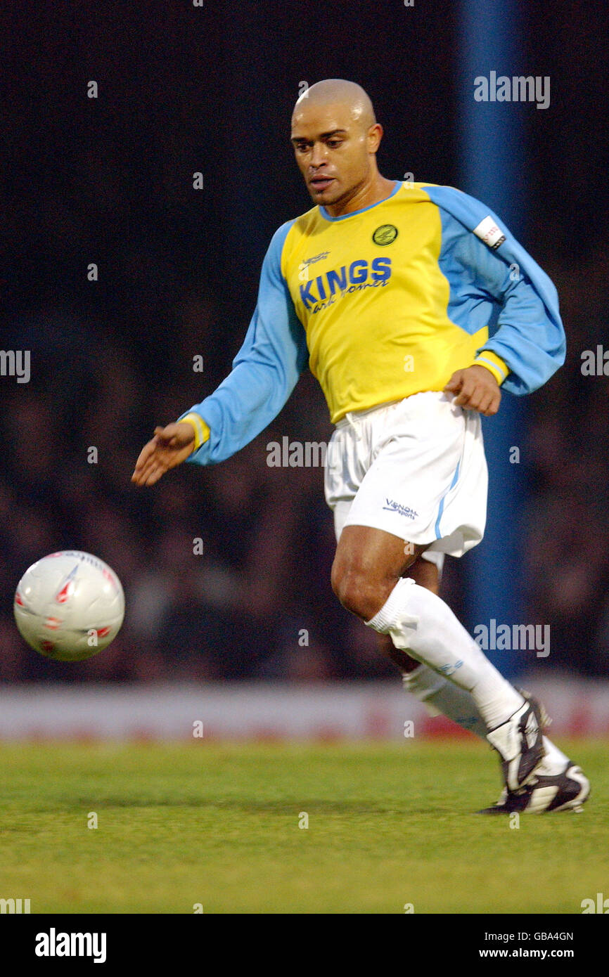 Soccer axa fa cup round southend united canvey island hi-res stock ...