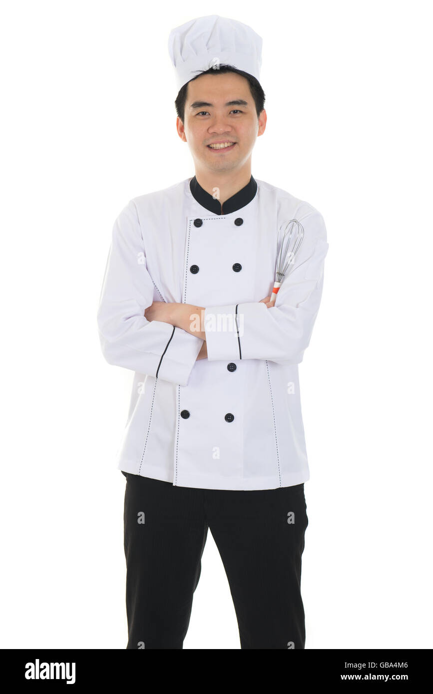 asian male chef full body Stock Photo - Alamy