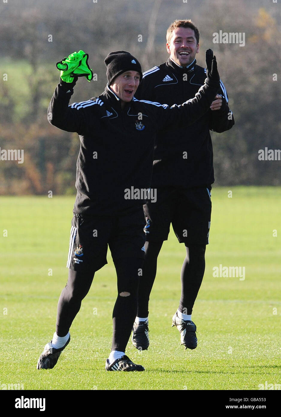 Soccer - Newcastle Training Session - Longbenton Training Ground Stock ...