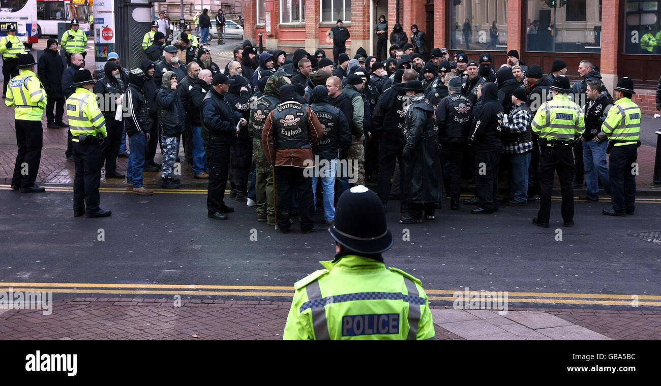 Outlaws biker hi-res stock photography and images - Alamy