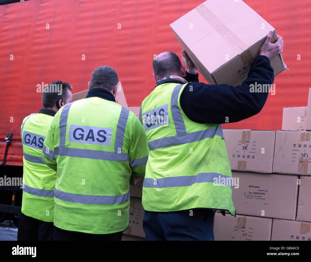 Gas supply cut-off Stock Photo - Alamy