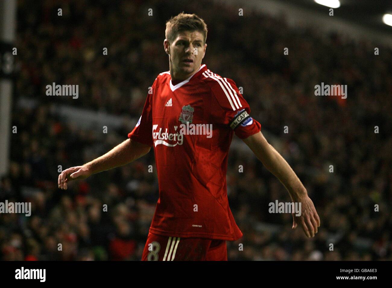 Steven gerrard liverpool west ham hi-res stock photography and images ...