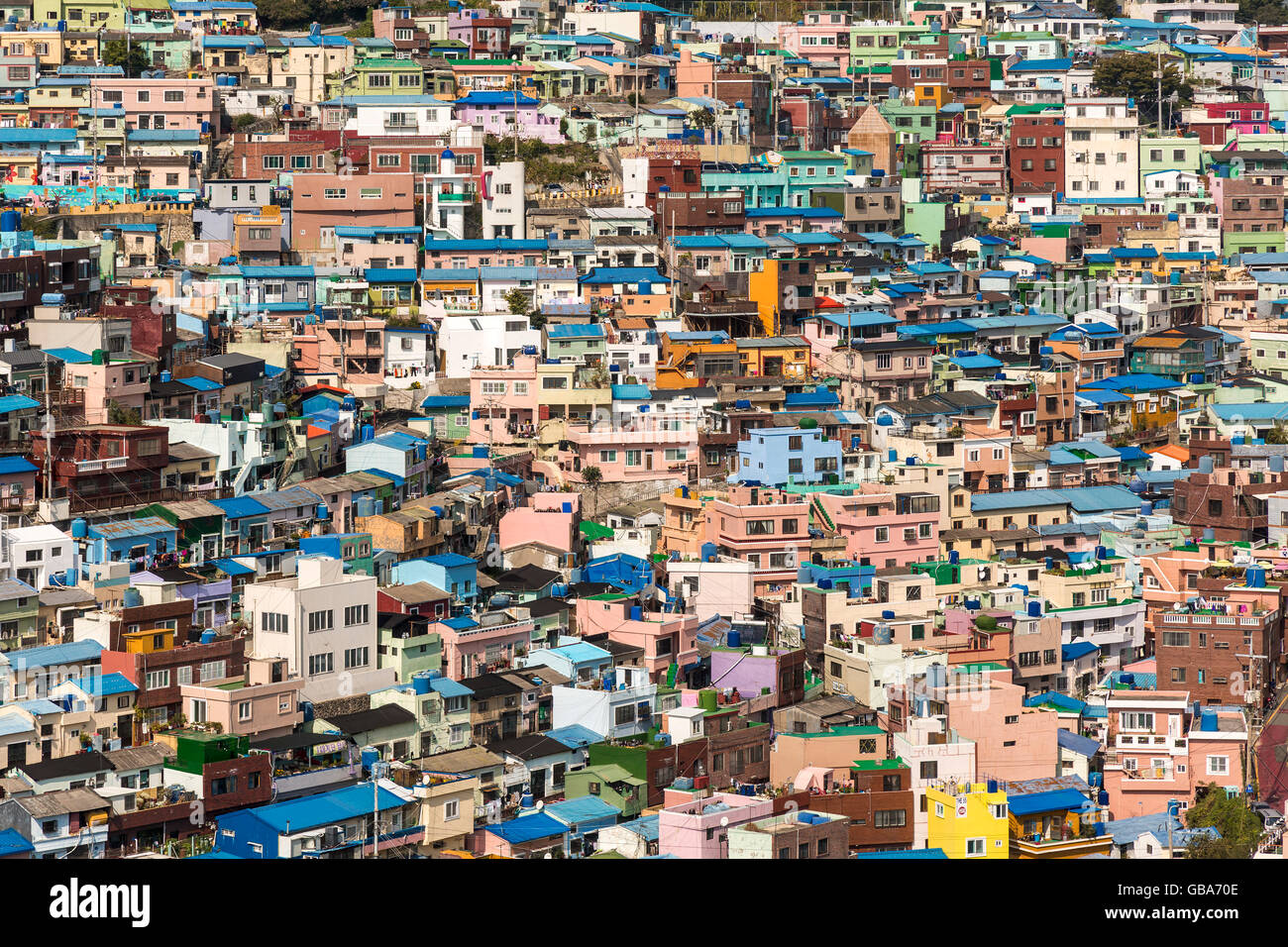 Busan Cultural and Artists Village, South Korea Stock Photo - Alamy