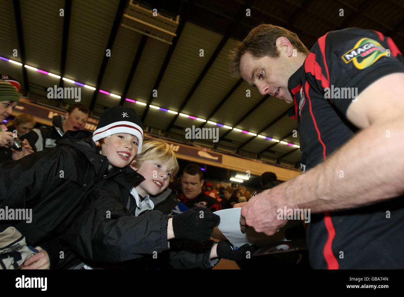 Ospreys rugby fans hi-res stock photography and images - Alamy