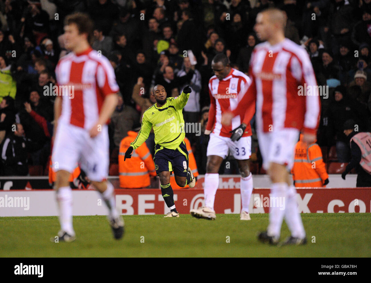 Derby countys nathan ellington celebrates scoring their winning goal hi ...