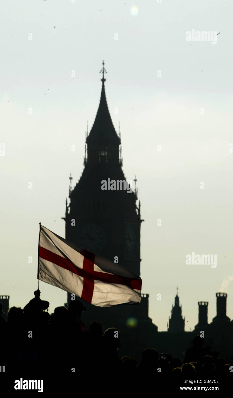 Rugby Union - World Cup 2003 - England Victory Parade Stock Photo - Alamy