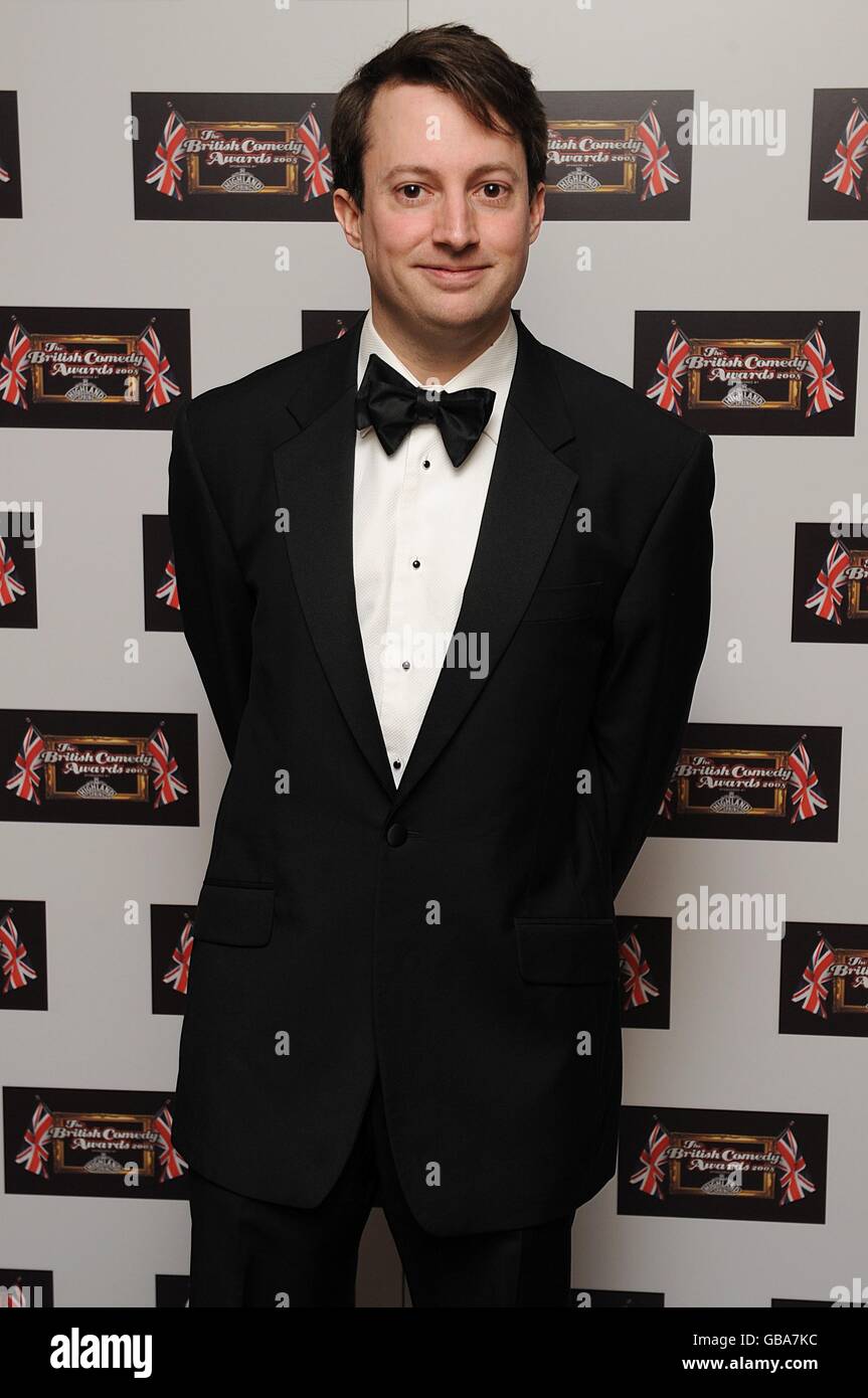 David Mitchell arrives for the British Comedy Awards 2008 at the ITV ...