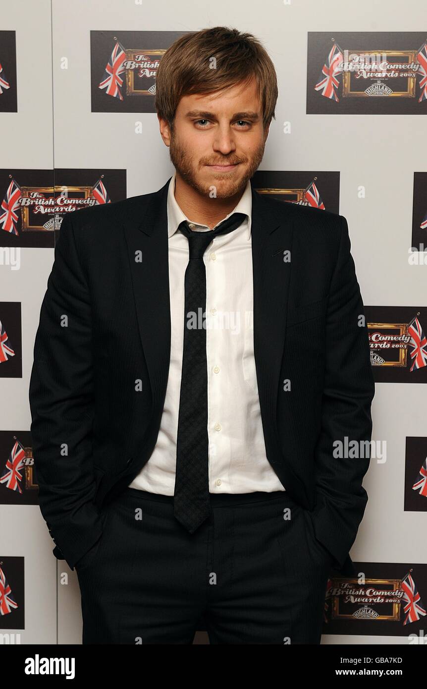 Kevin Bishop arrives for the British Comedy Awards 2008 at the ITV ...