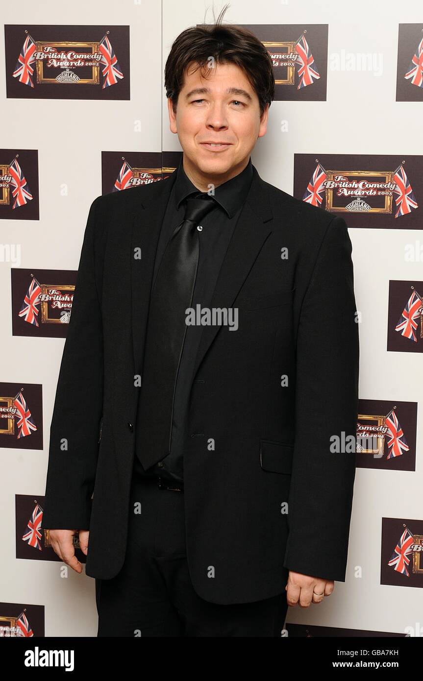 Michael McIntyre arrives for the British Comedy Awards 2008 at the ITV ...