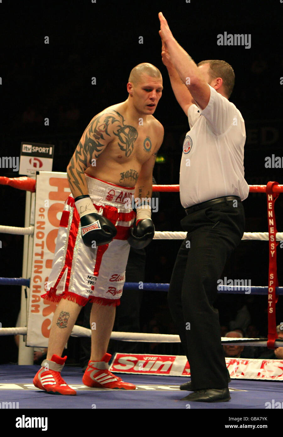 Boxing - English Light-Heavyweight Title - Danny McIntosh v Rod ...