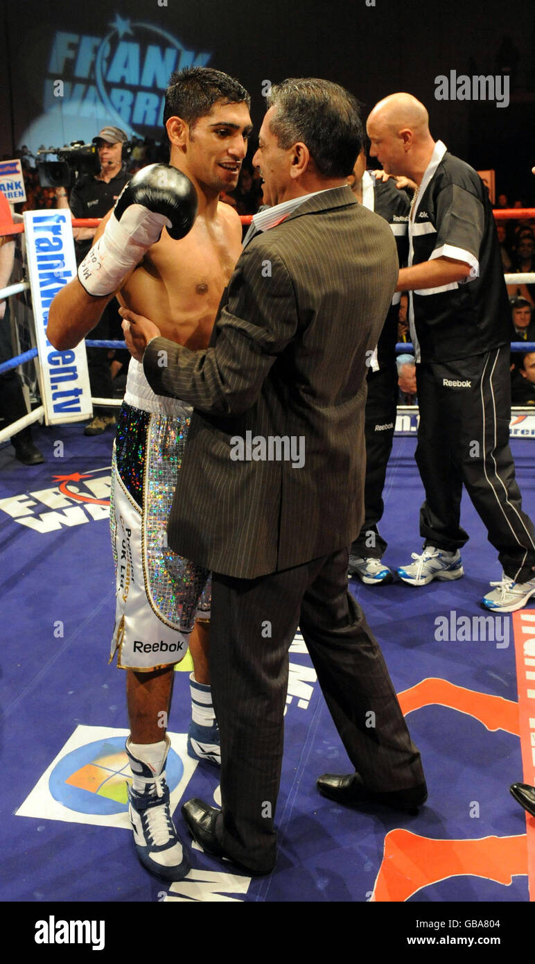 Boxing - Lightweight - Amir Khan v Oisin Fagan - Excel Arena Stock ...