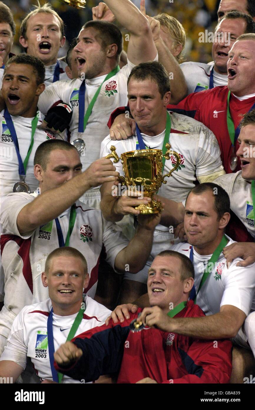 Rugby union world cup 2003 final england v australia hi-res stock ...