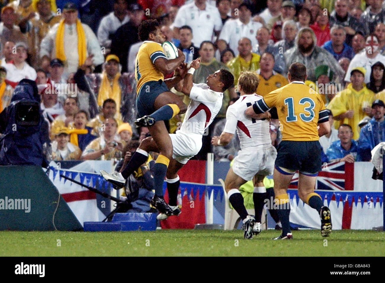Rugby Union - World Cup 2003 - Final - England v Australia Stock Photo ...
