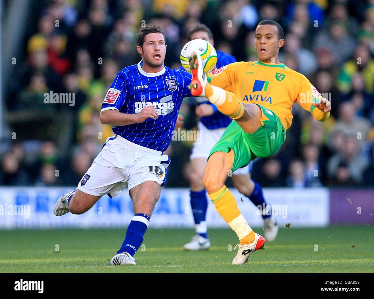 Soccer ipswich full length ball hi-res stock photography and images - Alamy