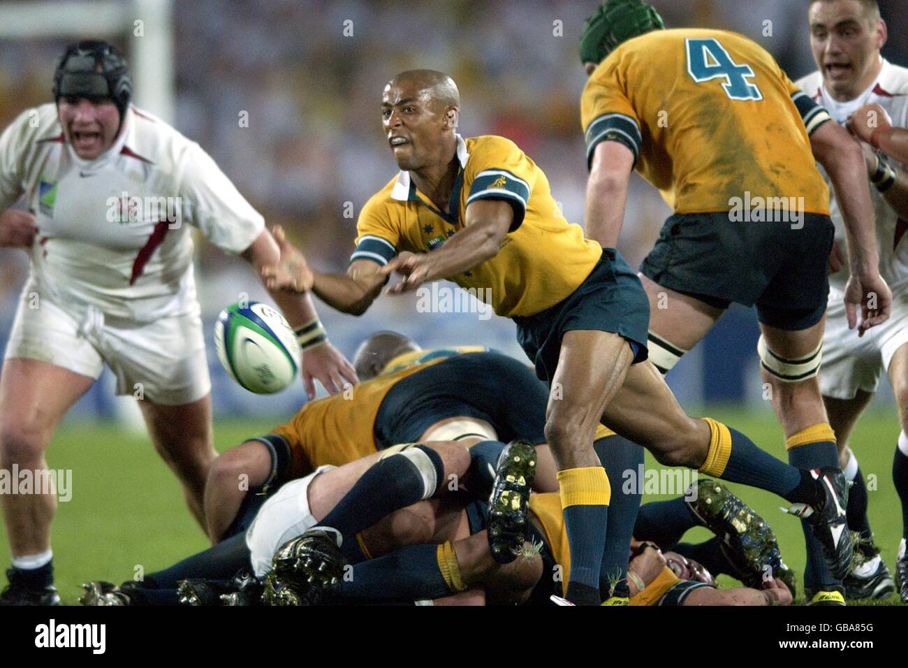 Rugby Union - World Cup 2003 - Final - England v Australia Stock Photo ...