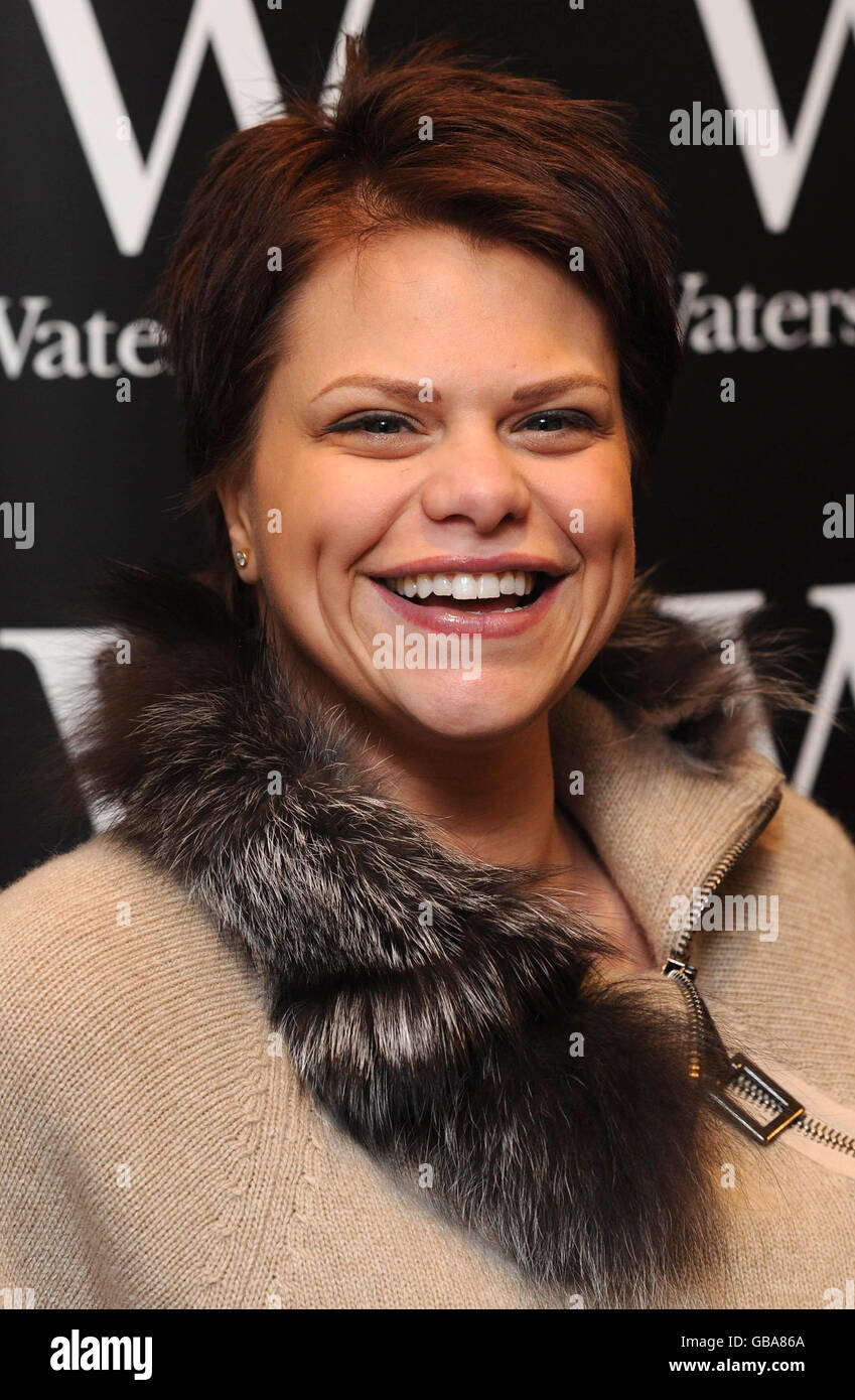 Jade Goody Book Signing - Lakeside Stock Photo - Alamy