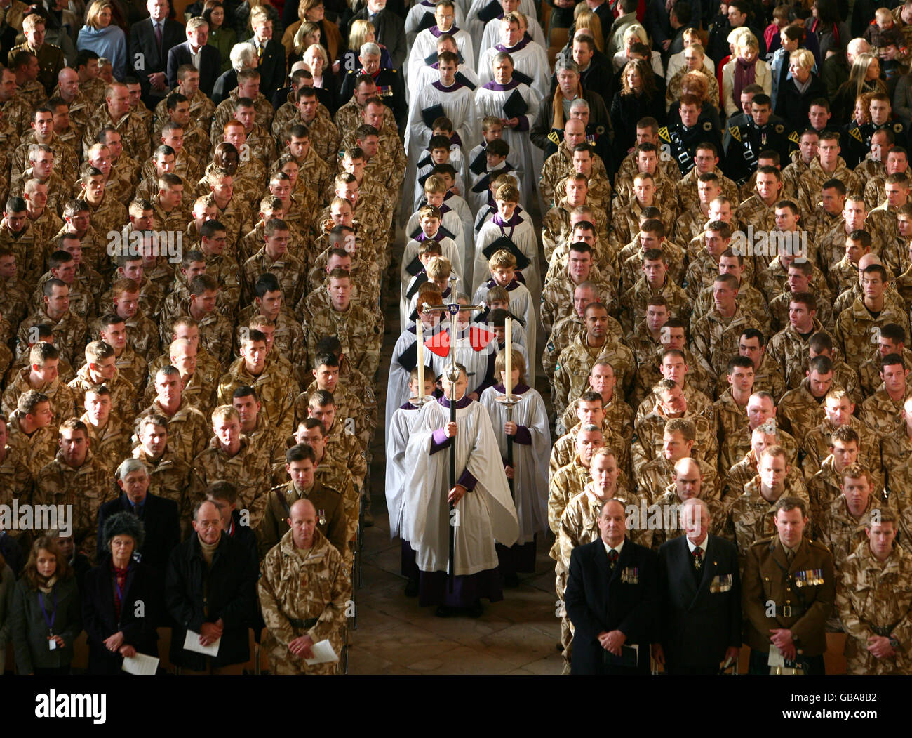 Troops parade after Afghan return Stock Photo - Alamy