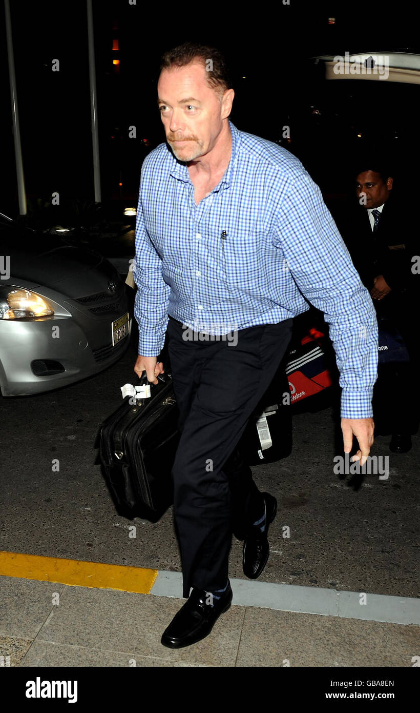 Security advisor Reg Dickason arrives at Le Royal Meridien Hotel in Abu ...