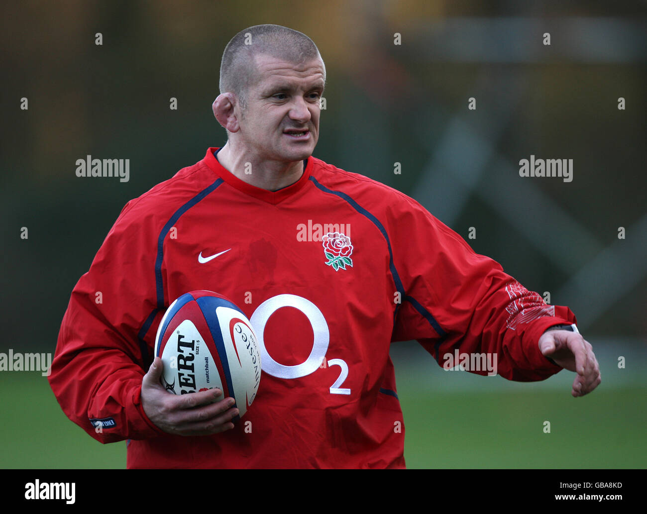 England coach graham rowntree hi-res stock photography and images - Alamy