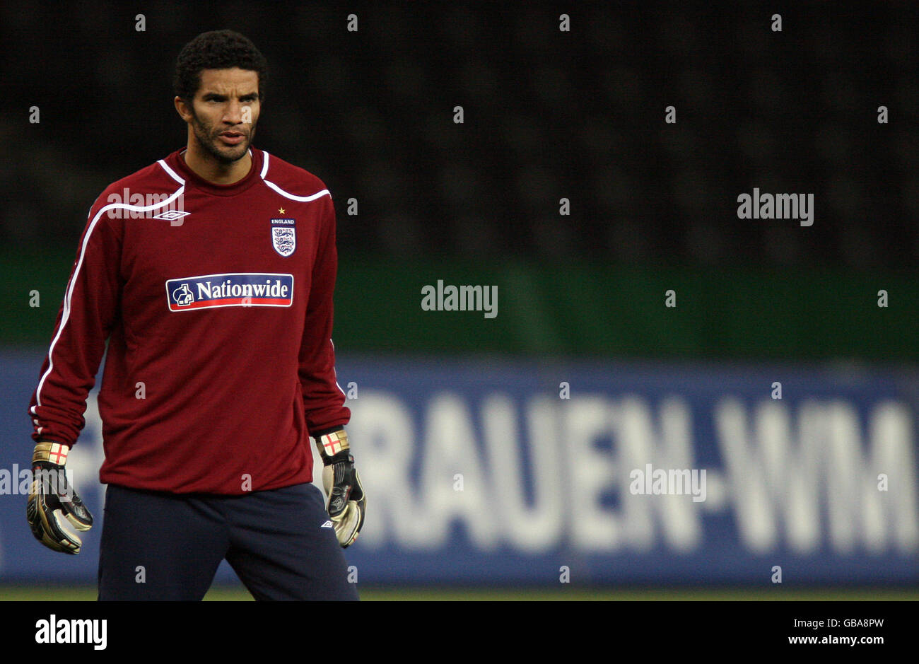 Soccer international friendly germany v england england training ...