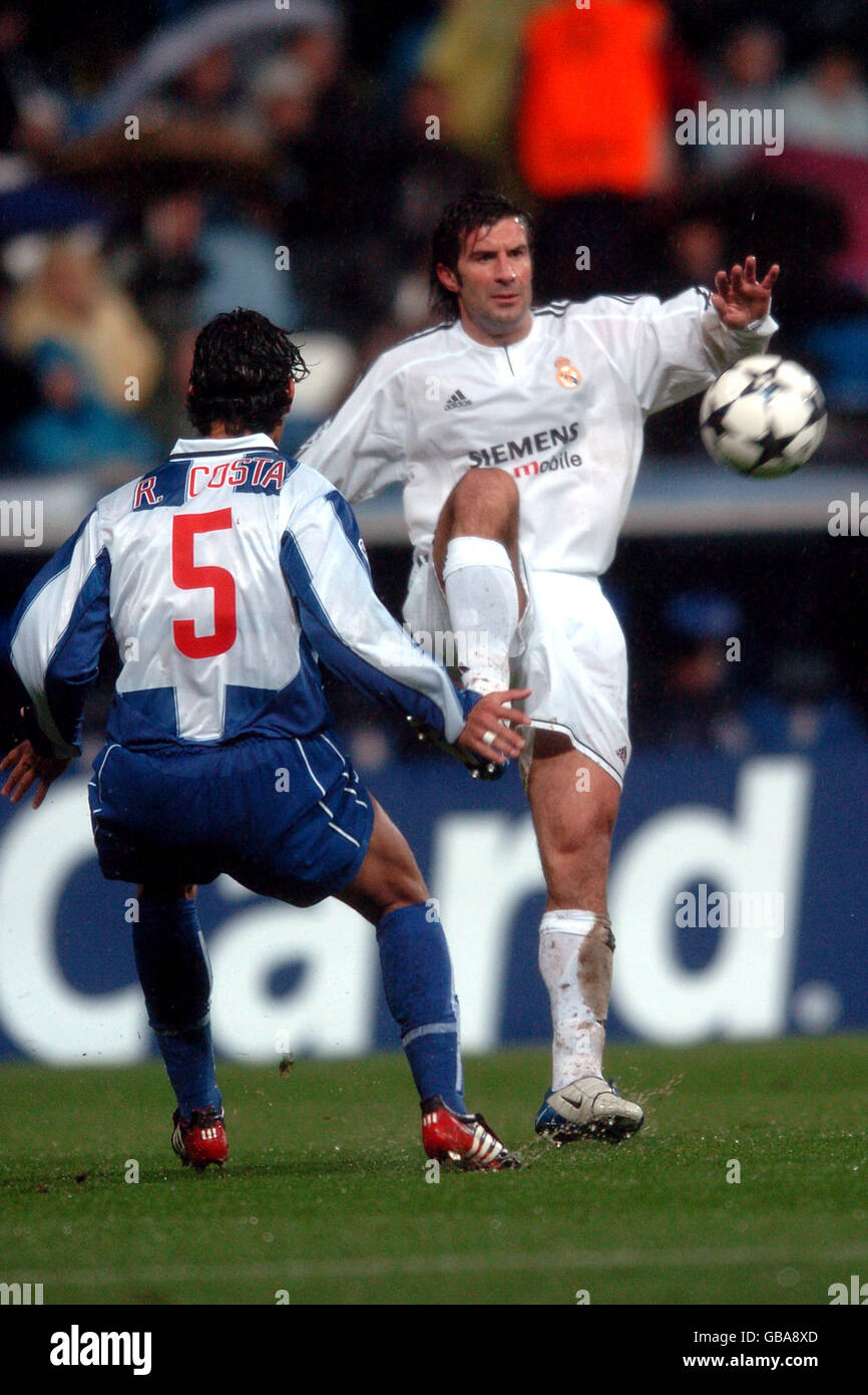 Soccer - UEFA Champions League - Group F - Real Madrid v FC Porto Stock ...