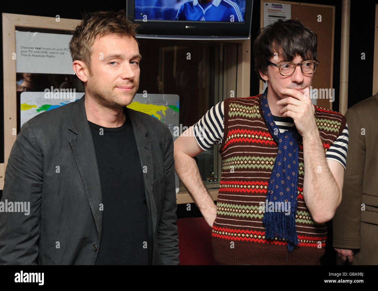 Blur Reunion Announced - London Stock Photo - Alamy