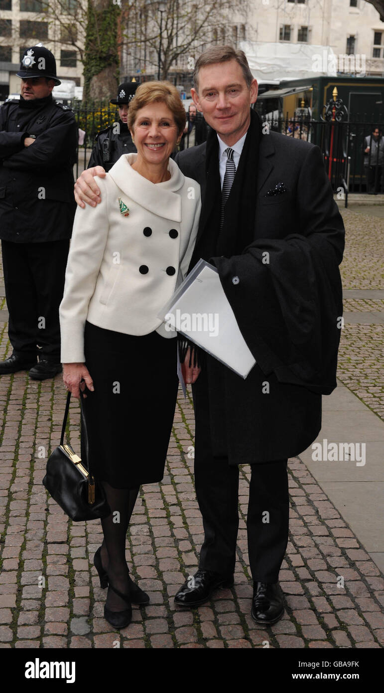 Anthony Andrews and guest arrives at the Woman's Own Children of ...