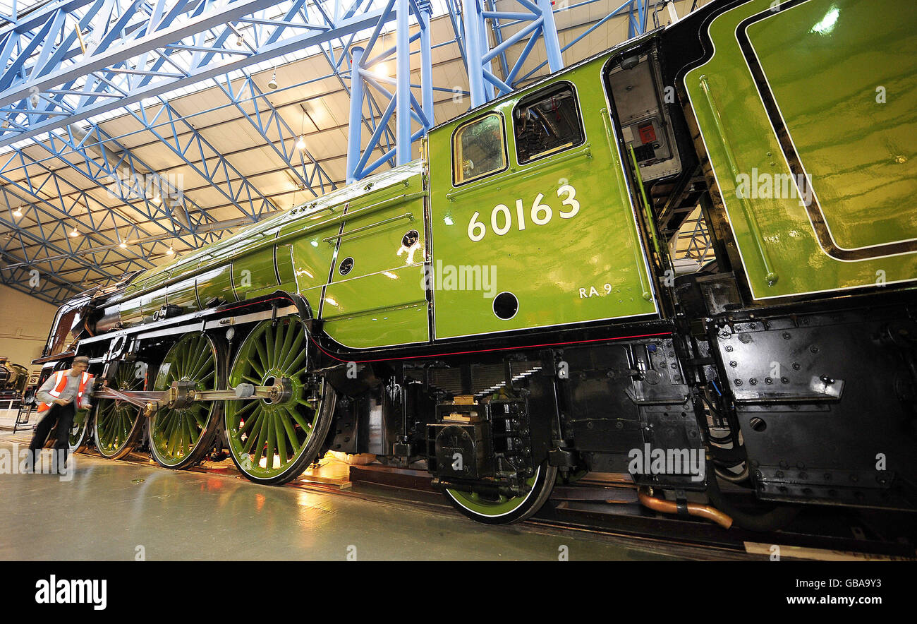 The Tornado Steam Locomotive, the first to be newly built for 50 years ...