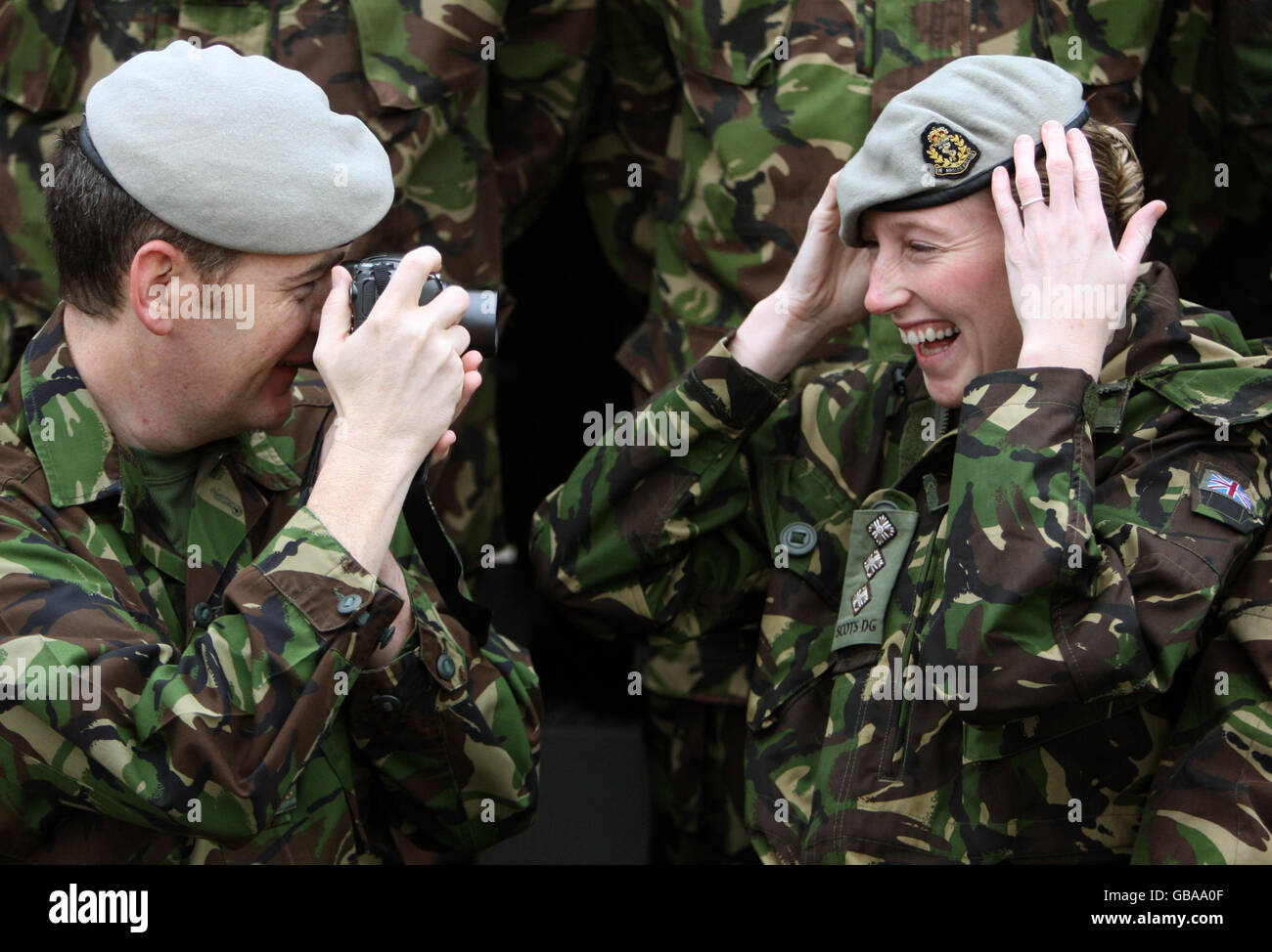 At the wessex barracks in bad fallingbostel hi-res stock photography ...