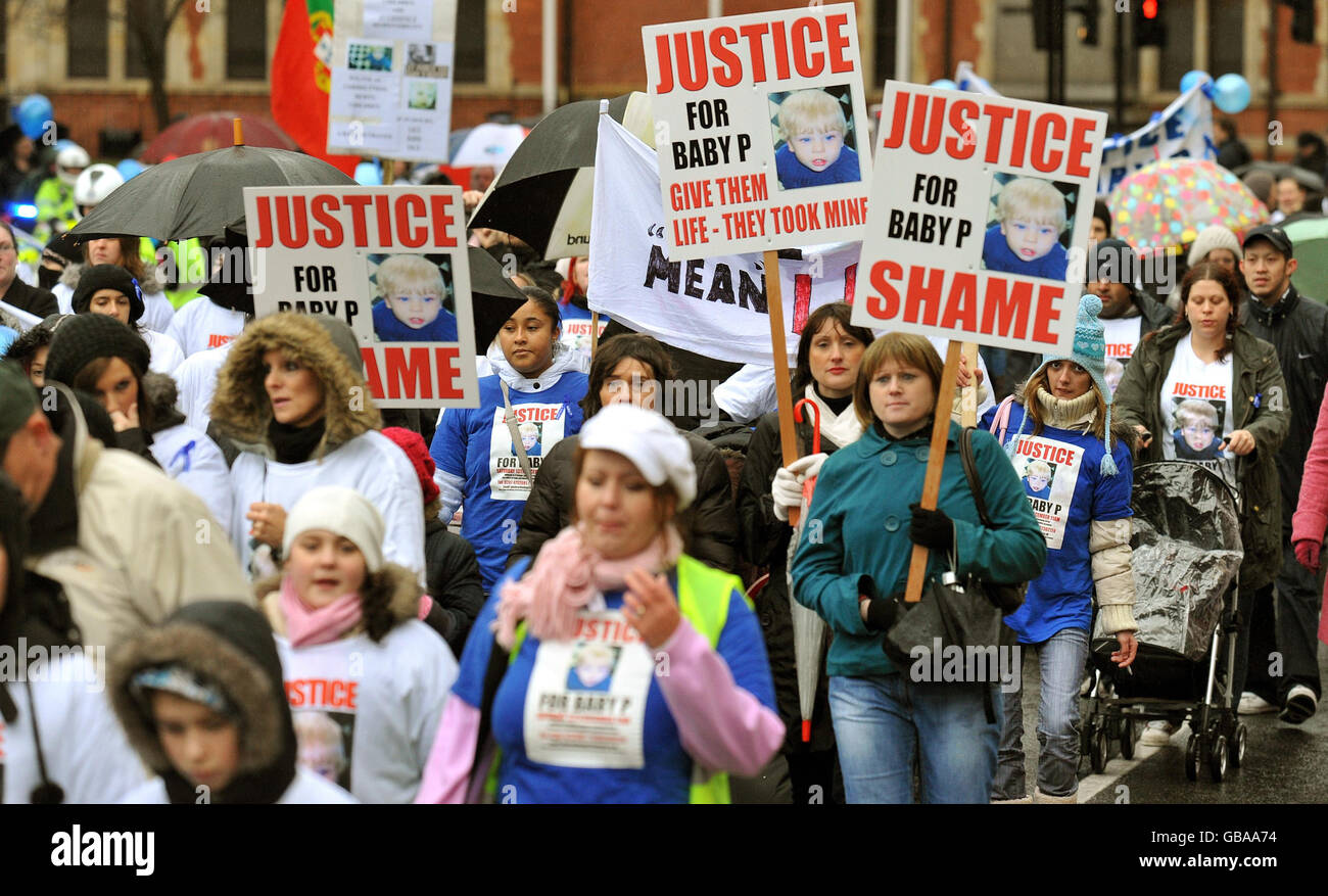 Baby p protest hi-res stock photography and images - Alamy