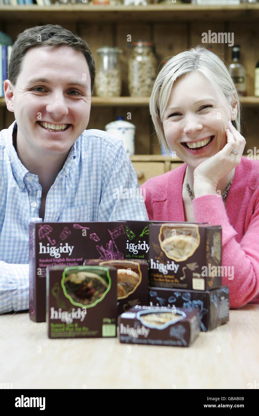 James Footit and wife Camilla Stephens, creators of the successful pie ...