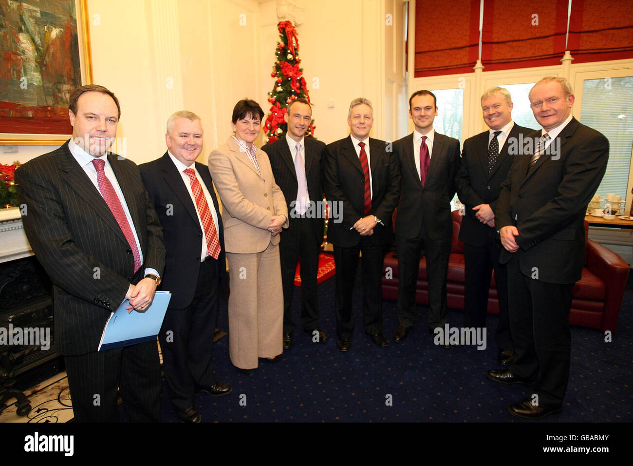 Chief executive officer of northern bank gerry mallon hi-res stock ...