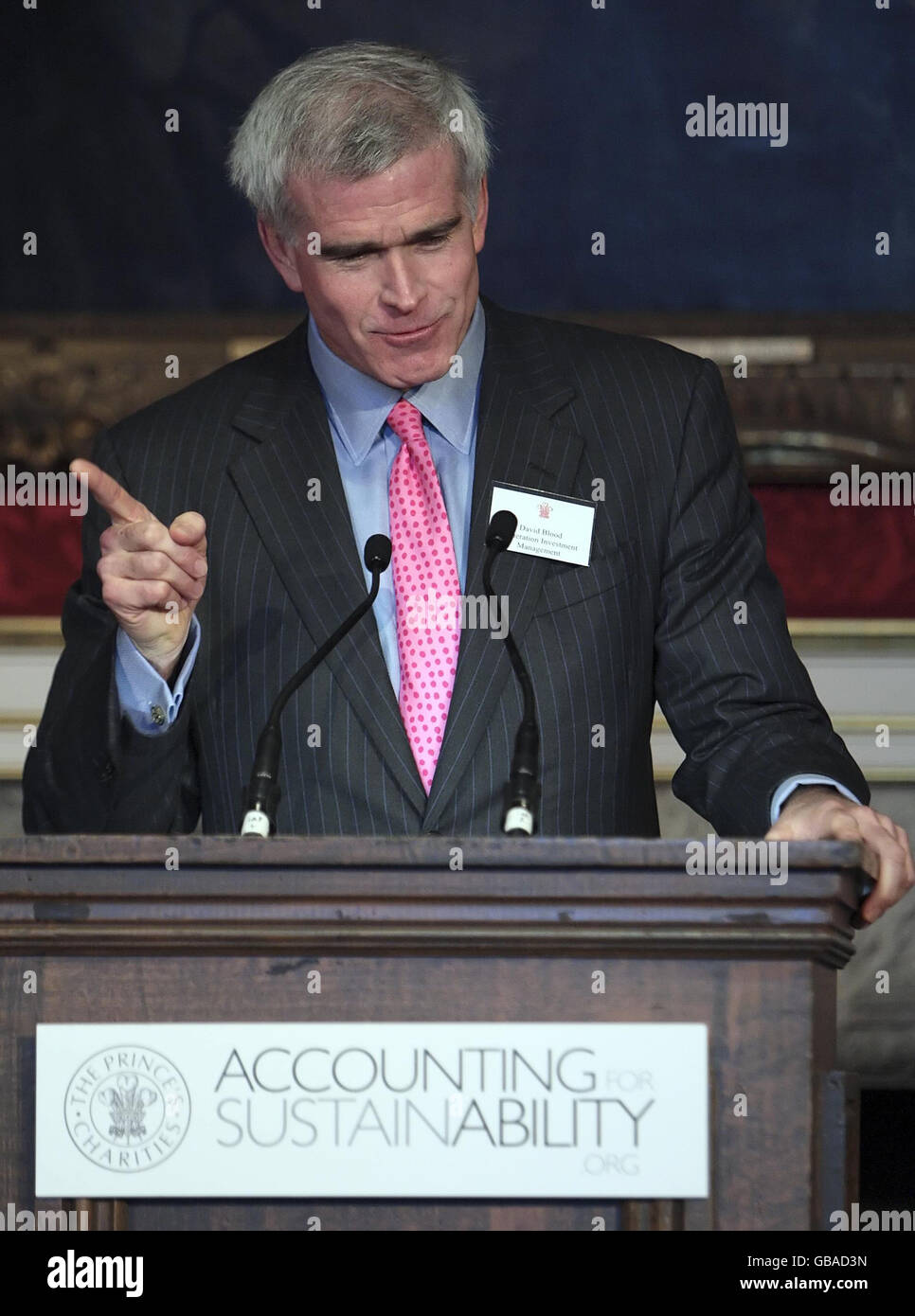 Charles addresses Accounting for Sustainability Forum Stock Photo - Alamy