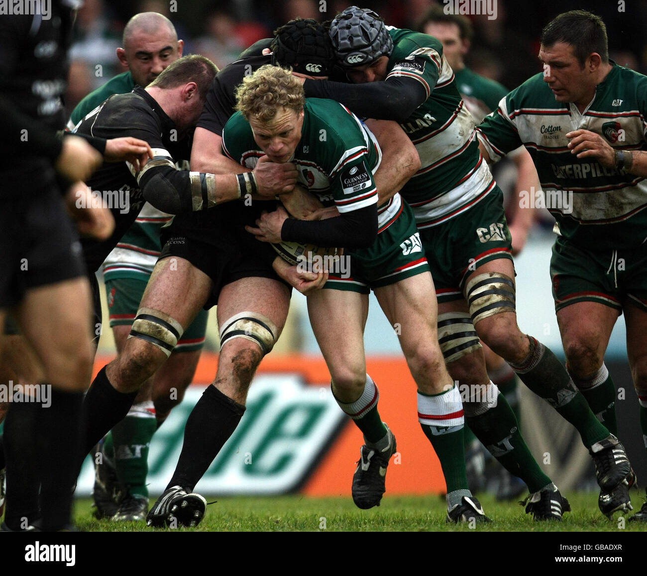 Rugby union guinness premiership leicester v newcastle welford road hi ...