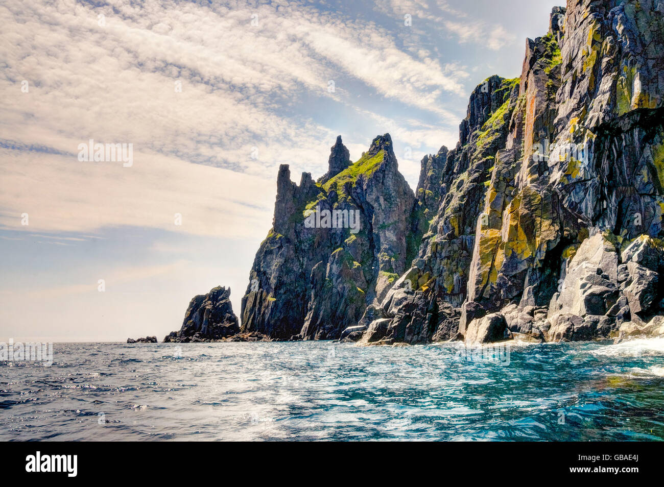 Pacific Ocean coast - japanese sea landscape Stock Photo - Alamy