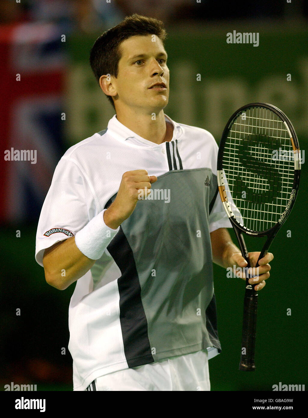 Tennis australian open 2004 first round hi-res stock photography and ...