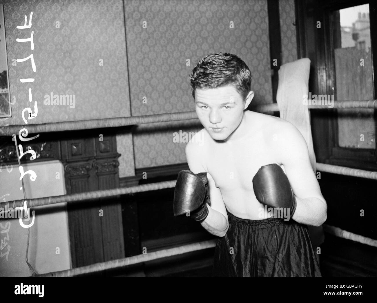 Boxing. Terry Spinks, featherweight Stock Photo - Alamy