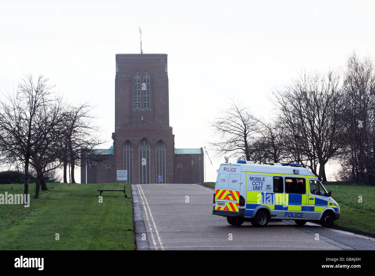 Exterior crime scene police cordon hi-res stock photography and images ...