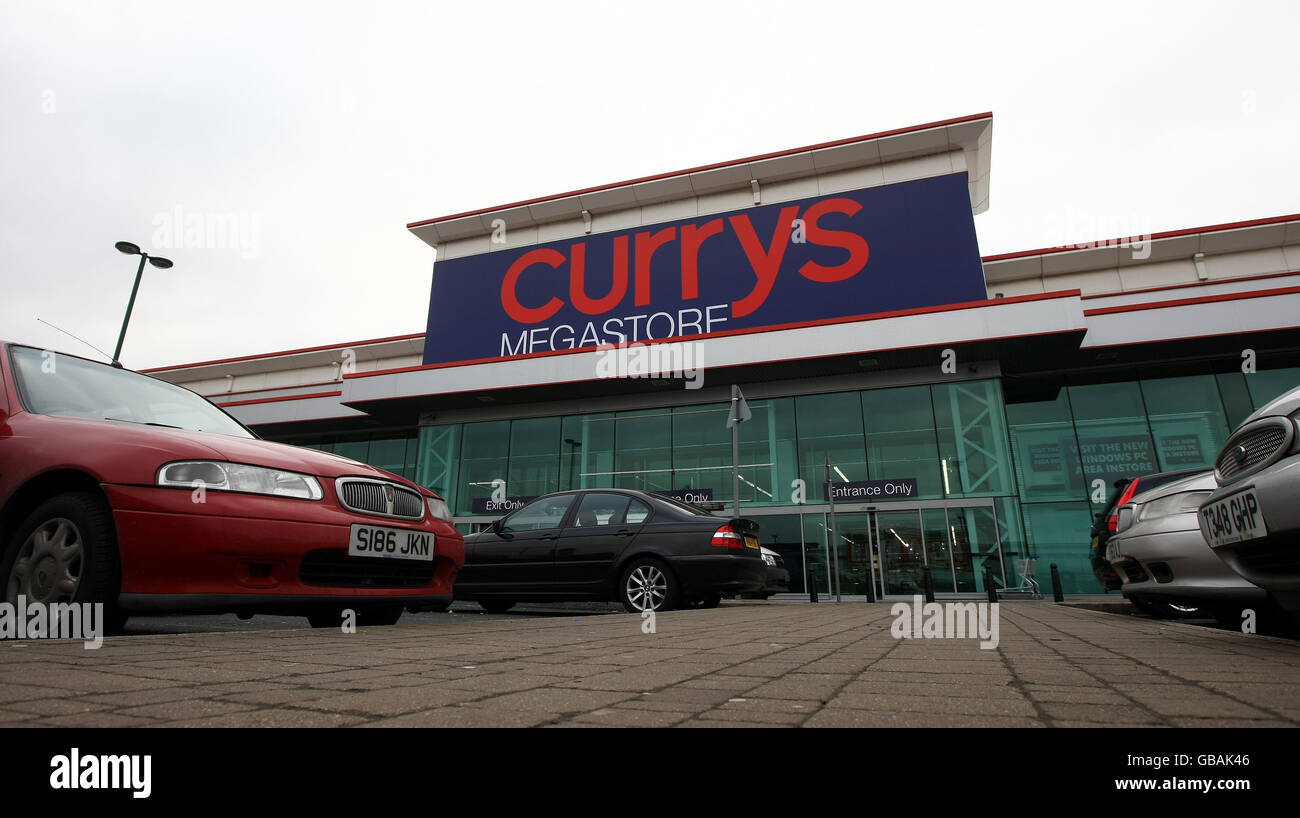 General view currys megastore in wednesbury hi-res stock photography ...