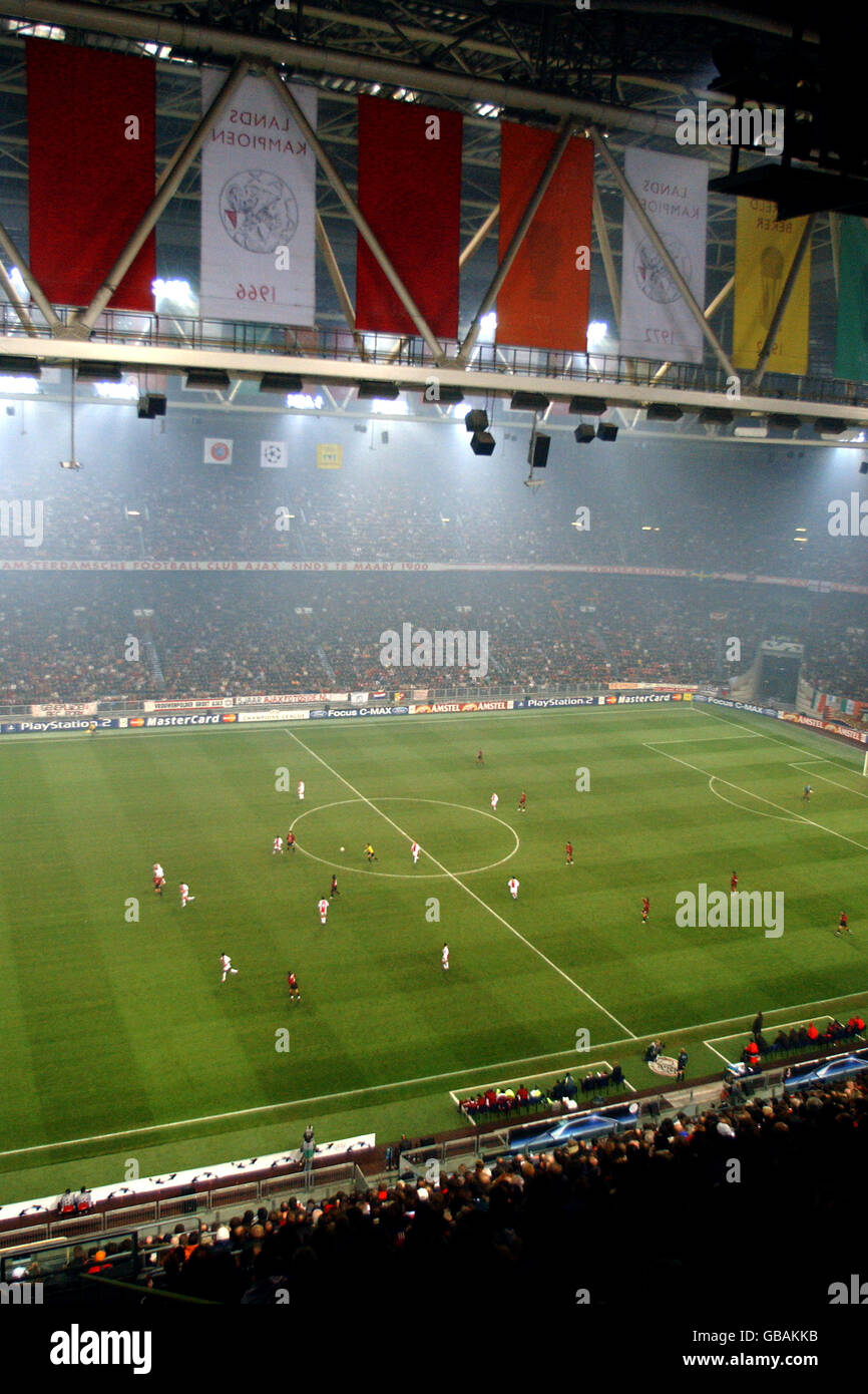 Soccer uefa champions league group ajax ac milan amsterdam arena hi-res ...