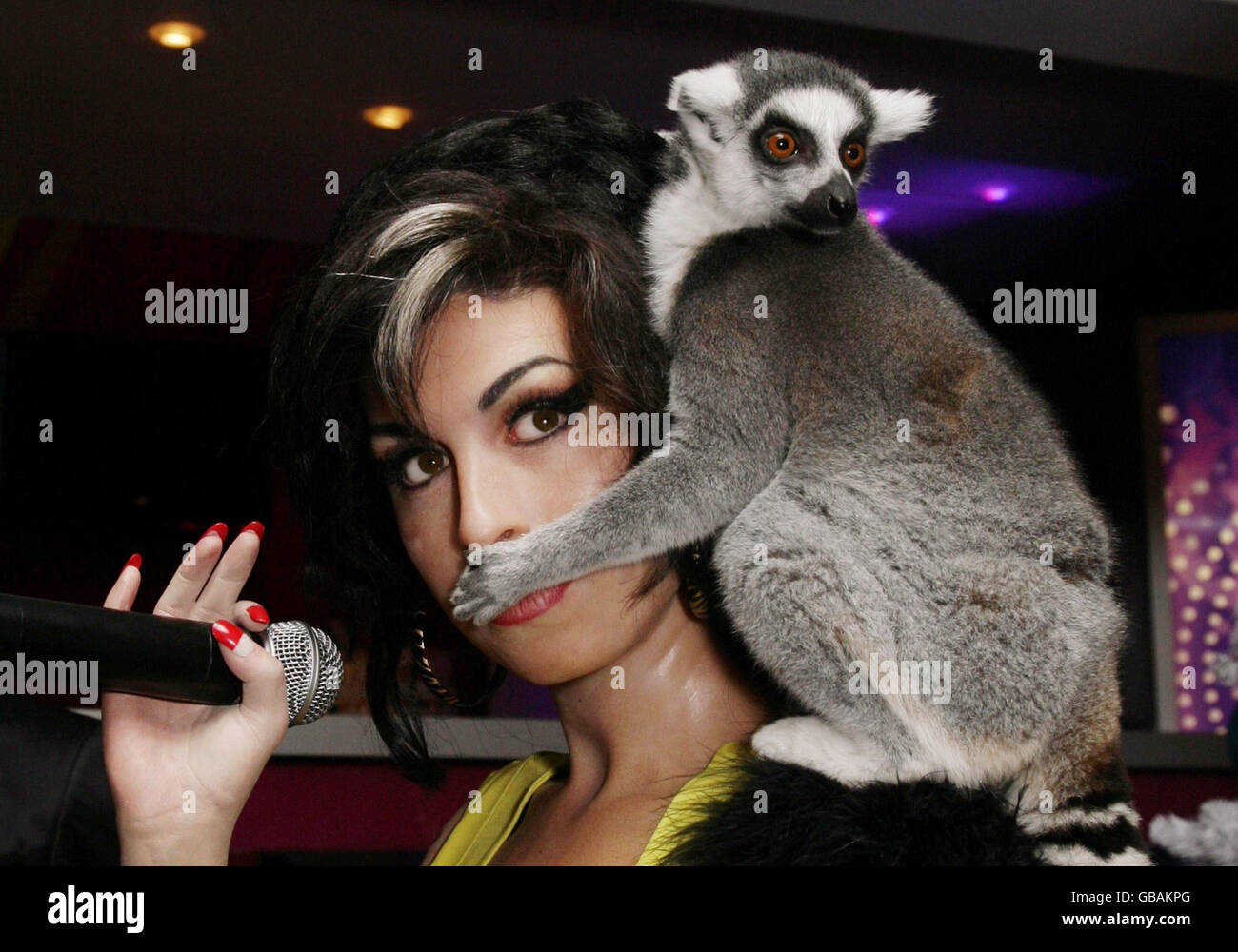 Madame Tussauds Promotes Madagascar 2 - London Stock Photo - Alamy