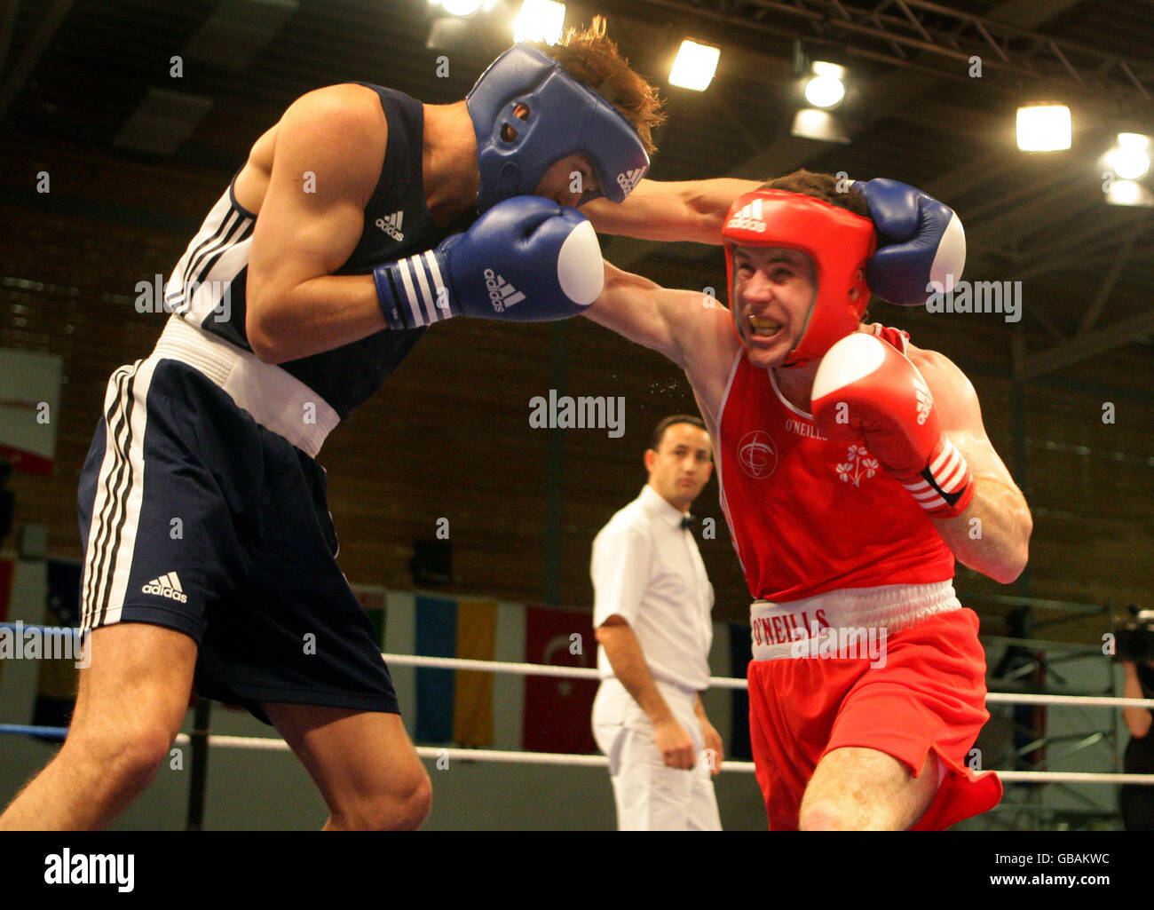 Russias maxim koptyakov european boxing championships greenbank academy ...