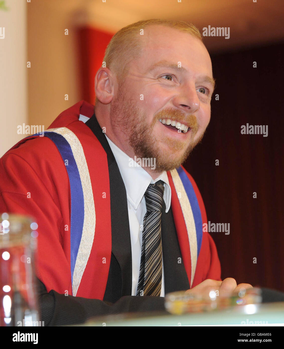 Honour for Simon Pegg Stock Photo - Alamy Honour for Simon Pegg Stock Photo - Alamy