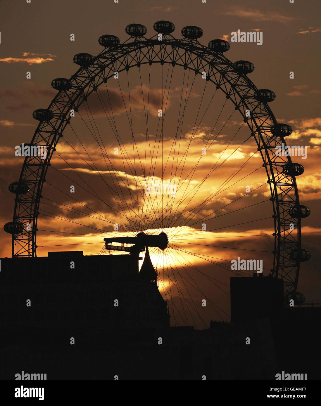 Buildings and Landmarks - The London Eye Stock Photo - Alamy